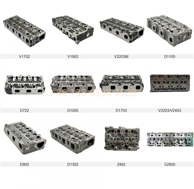 Tractor Cylinder Head For Kubota Z482 Diesel Engine 16851-03310